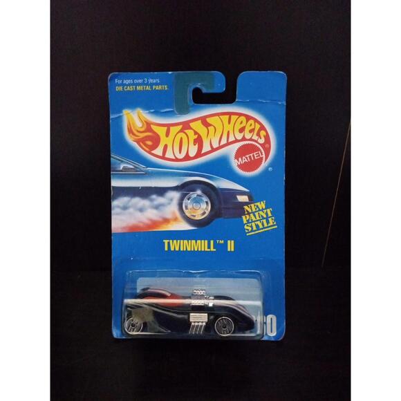 Hot Wheels | Toys | Hot Wheels Twinmill Ii 26 All Blue Card Trl88 ...